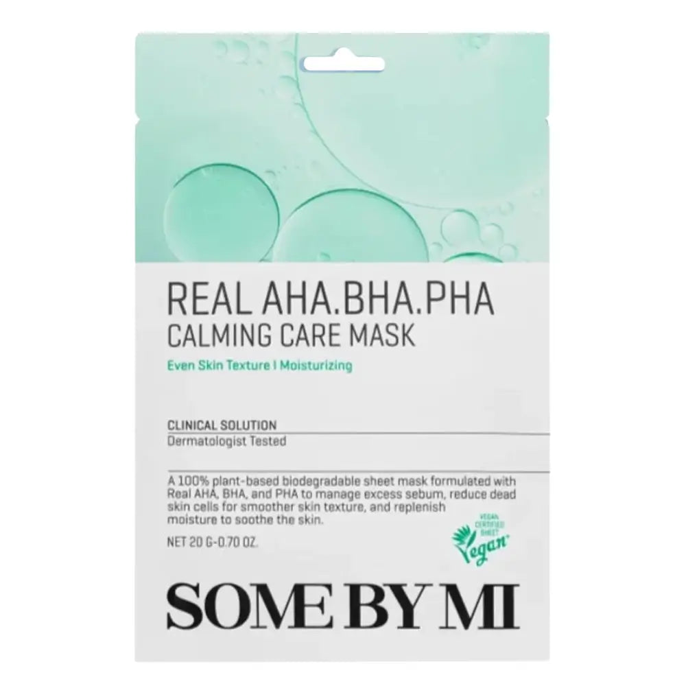 SomeByMi Real AHA-BHA-PHA Calming Care Mask 20 g | Baqueen Beauty Shop